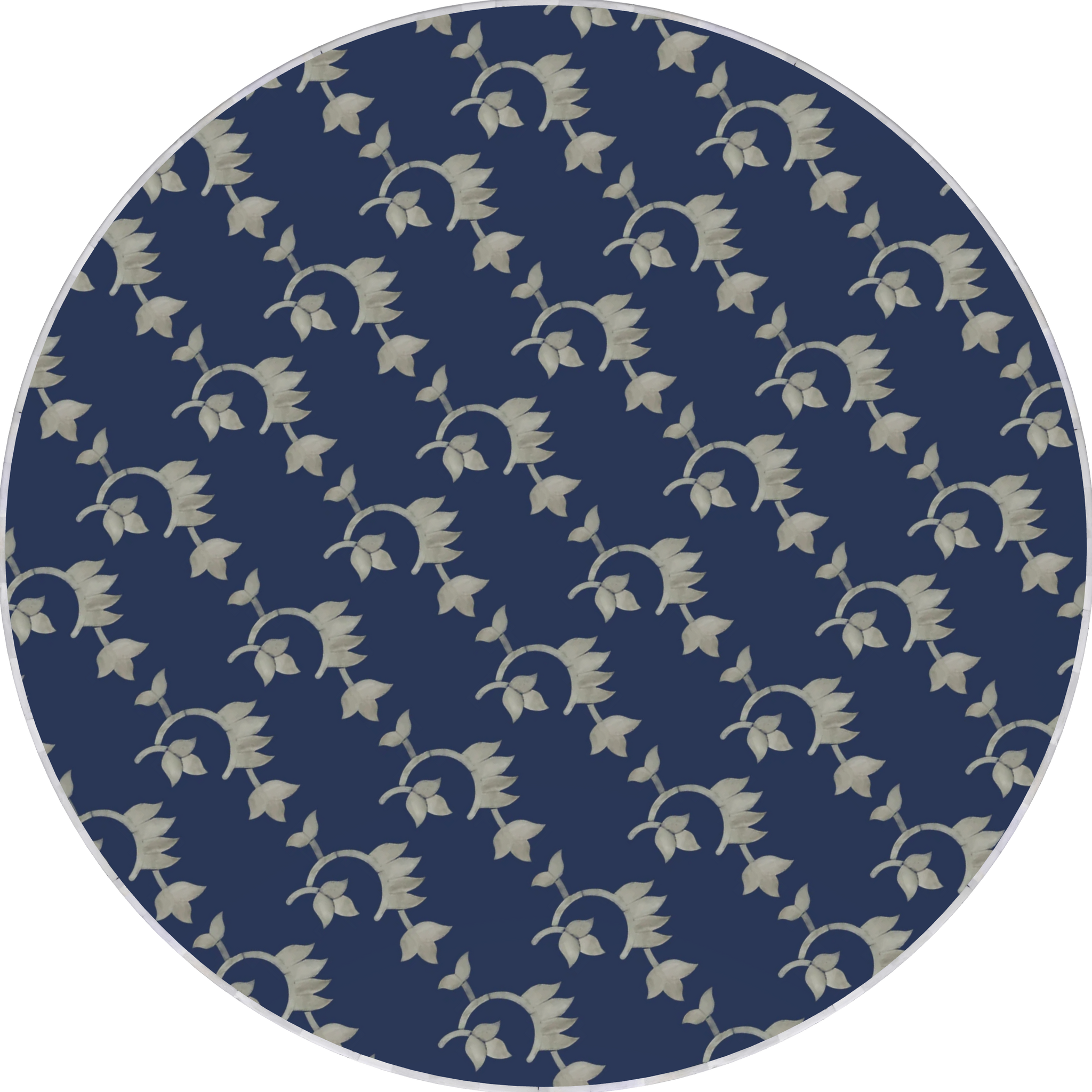 Overlay Floral : Bone Inlay Pattern by CasaGold