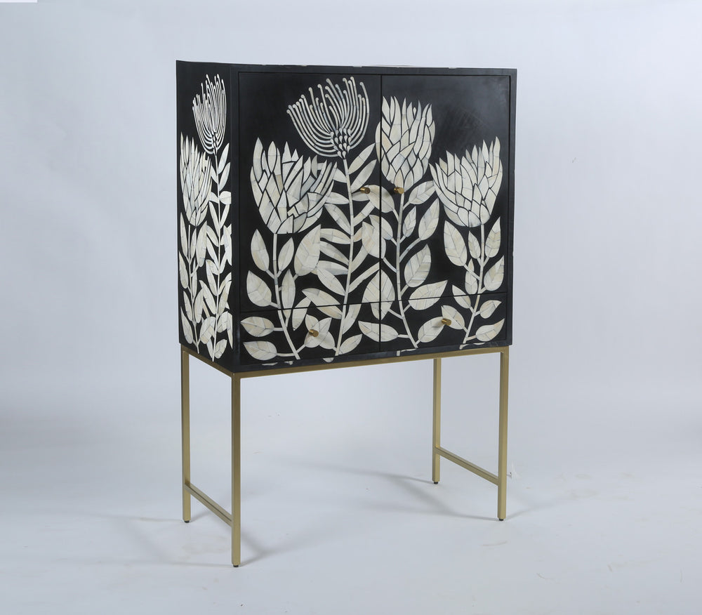 Inlay Storage Cabinet - Tulip